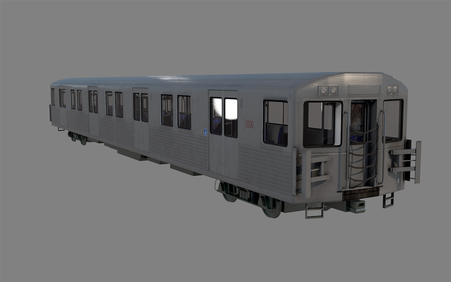 3d Model Ttc T1 Subway Car