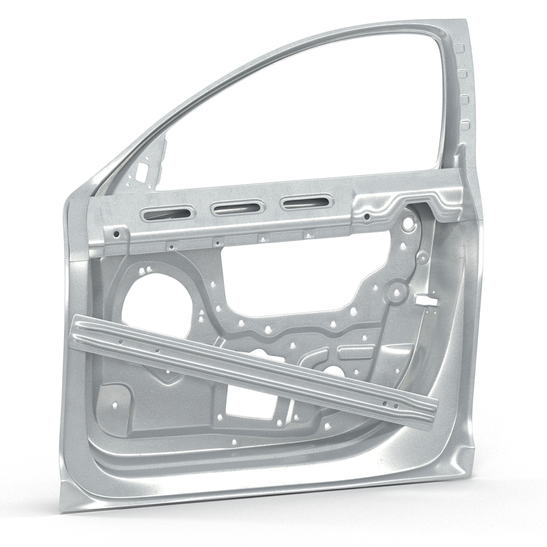 3d Model Car Door Frame