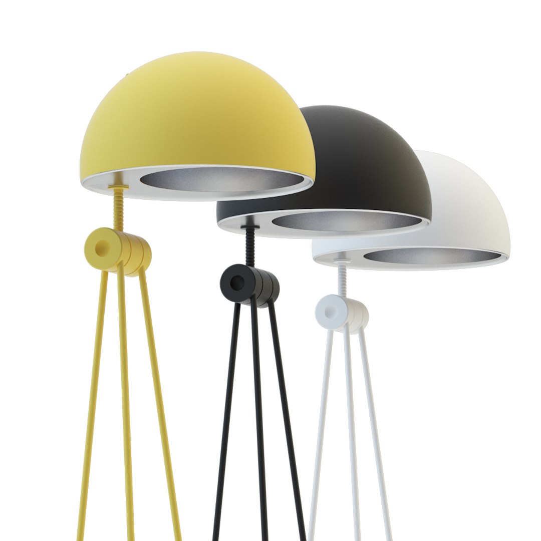 Lightyears Radon Nigra Floor Lamp Model - TurboSquid 1342472