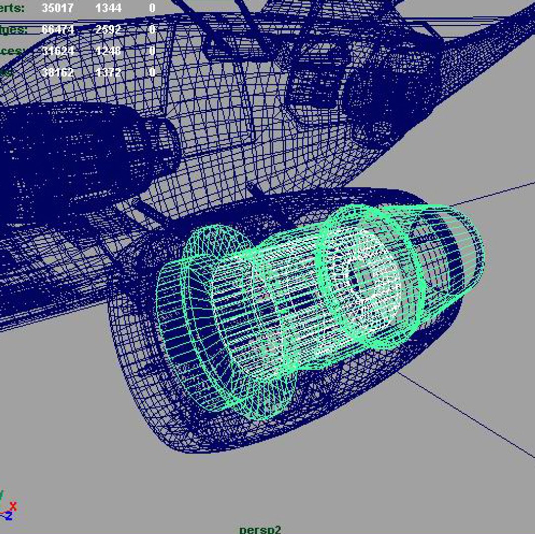 Firebird Plane 3d Ma