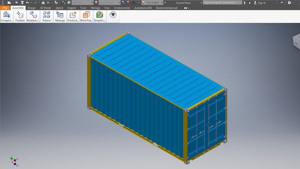 modelo 3d Shipping container - TurboSquid 2030731