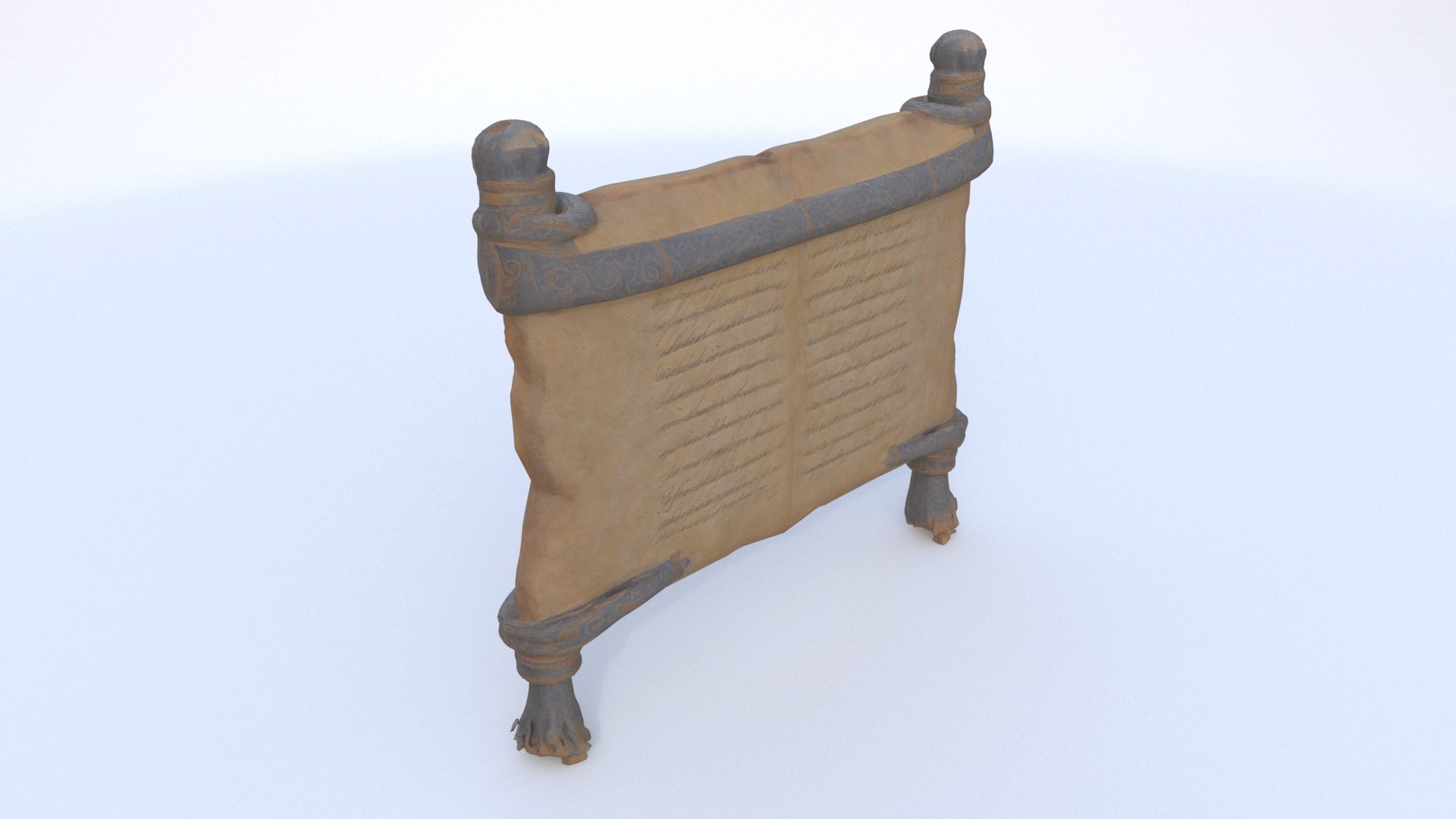 Scroll Of Warding 3D Model - TurboSquid 2327767