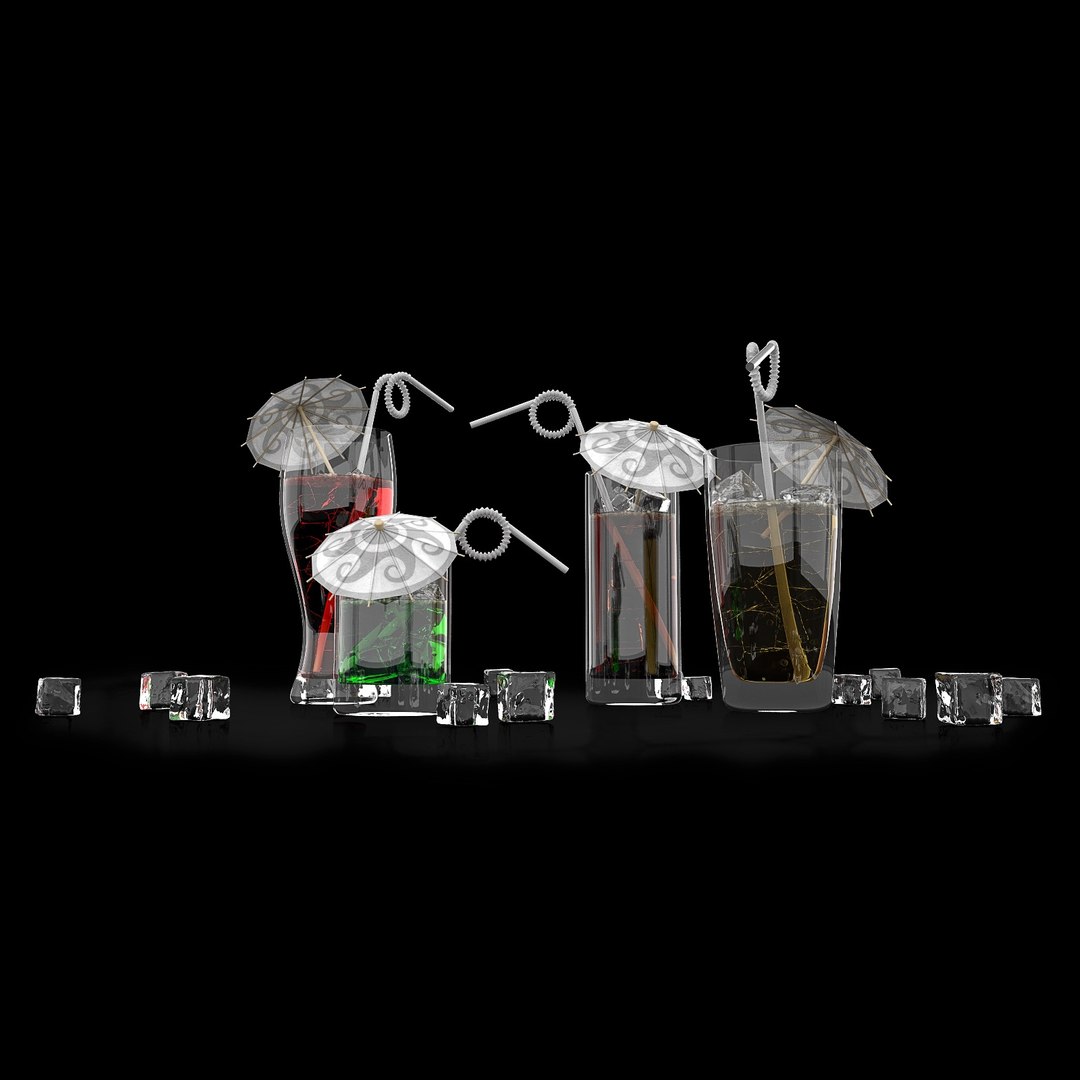 Drink Alcohol Beverages Model - TurboSquid 1585648