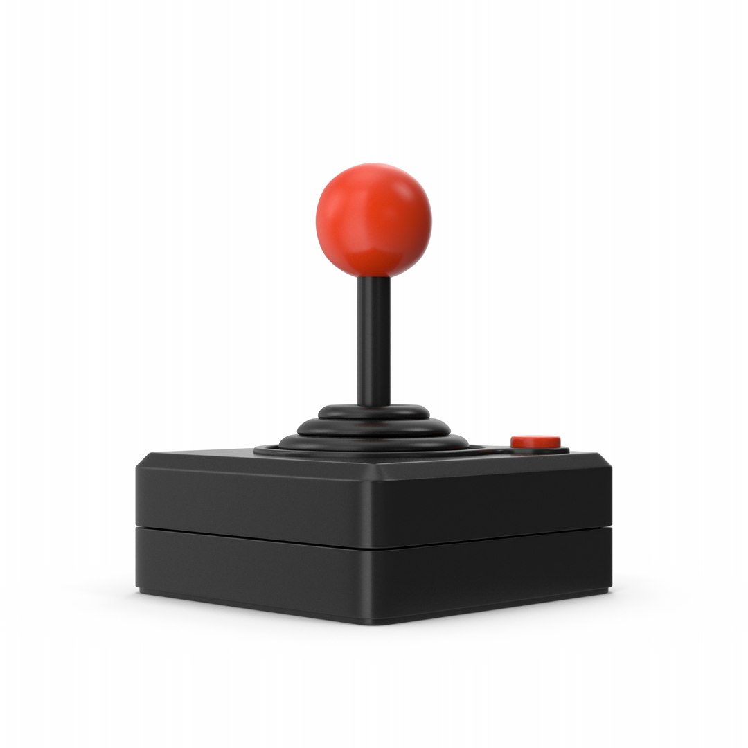 3D Old Joystick - TurboSquid 2210047