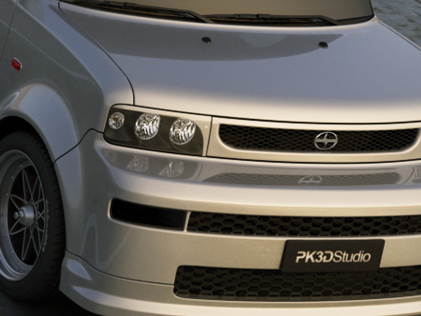 3d Model Scion Xb - Custom