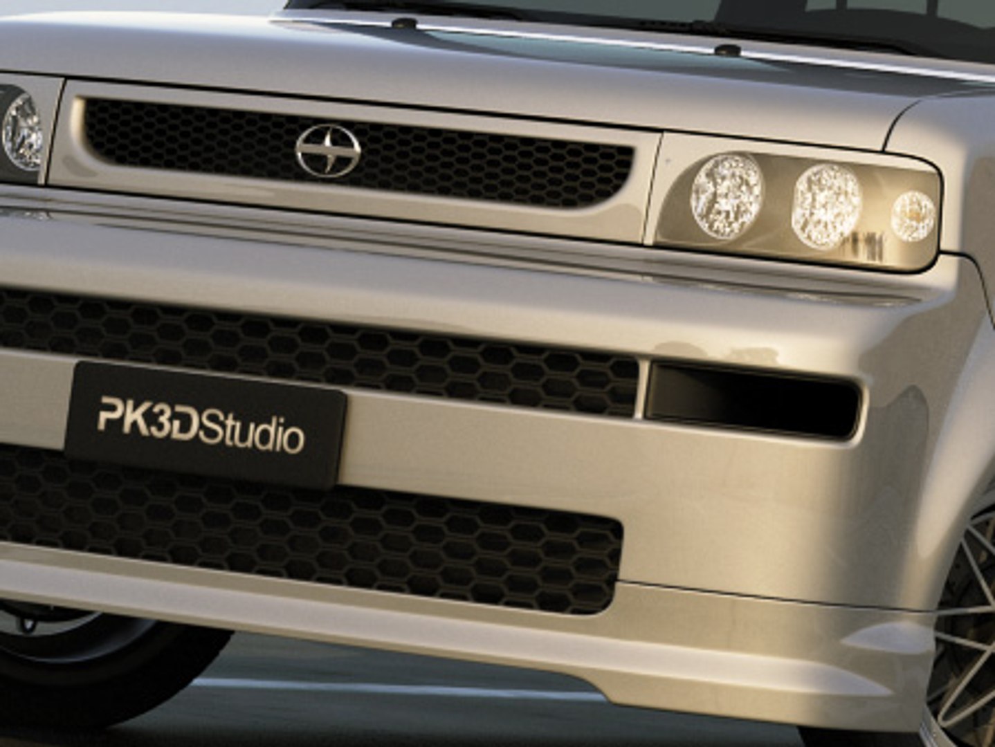 3d Model Scion Xb - Custom