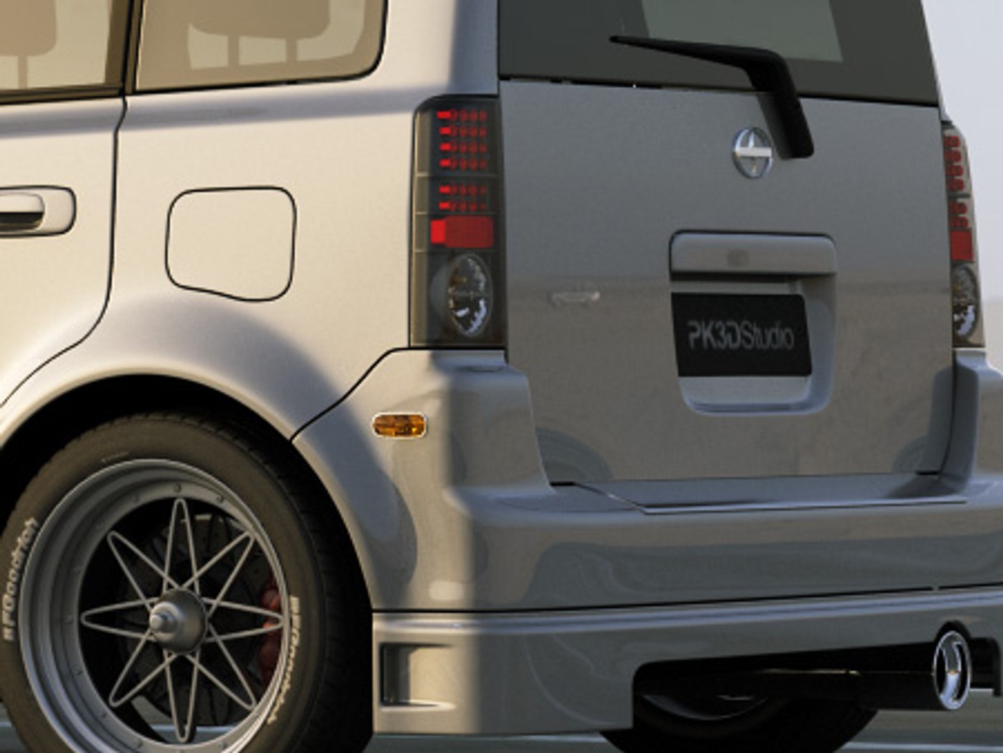 3d Model Scion Xb - Custom