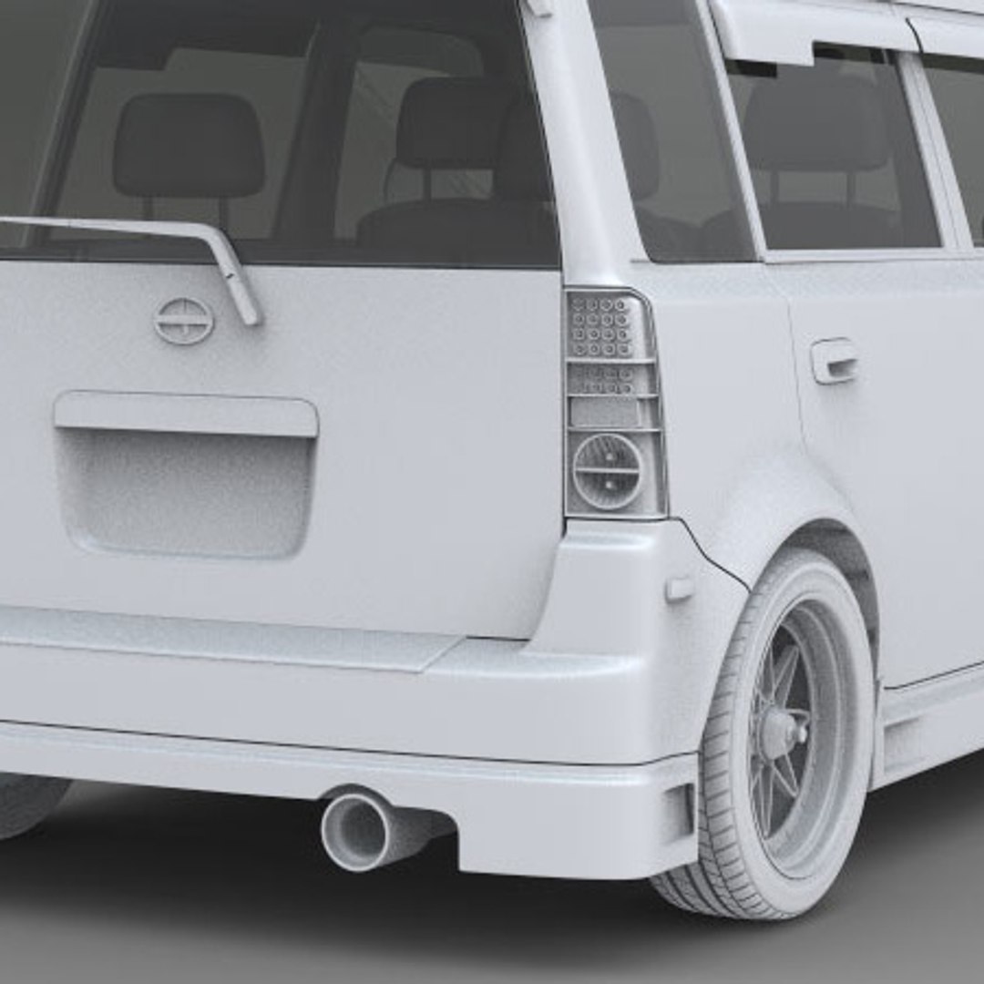 3d Model Scion Xb - Custom