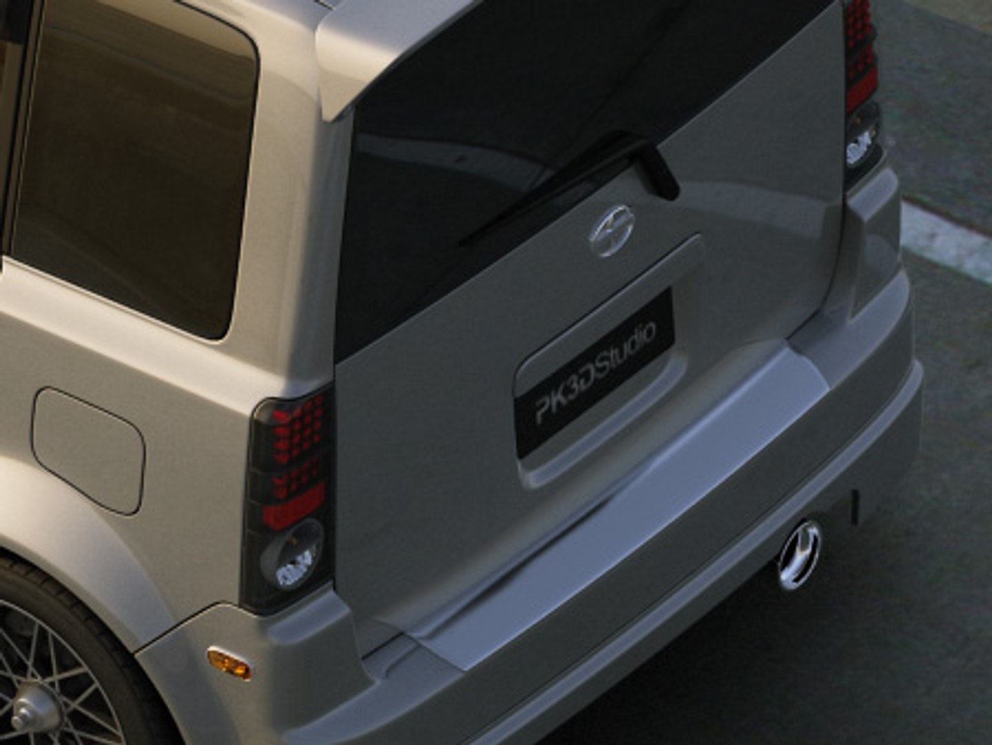 3d Model Scion Xb - Custom