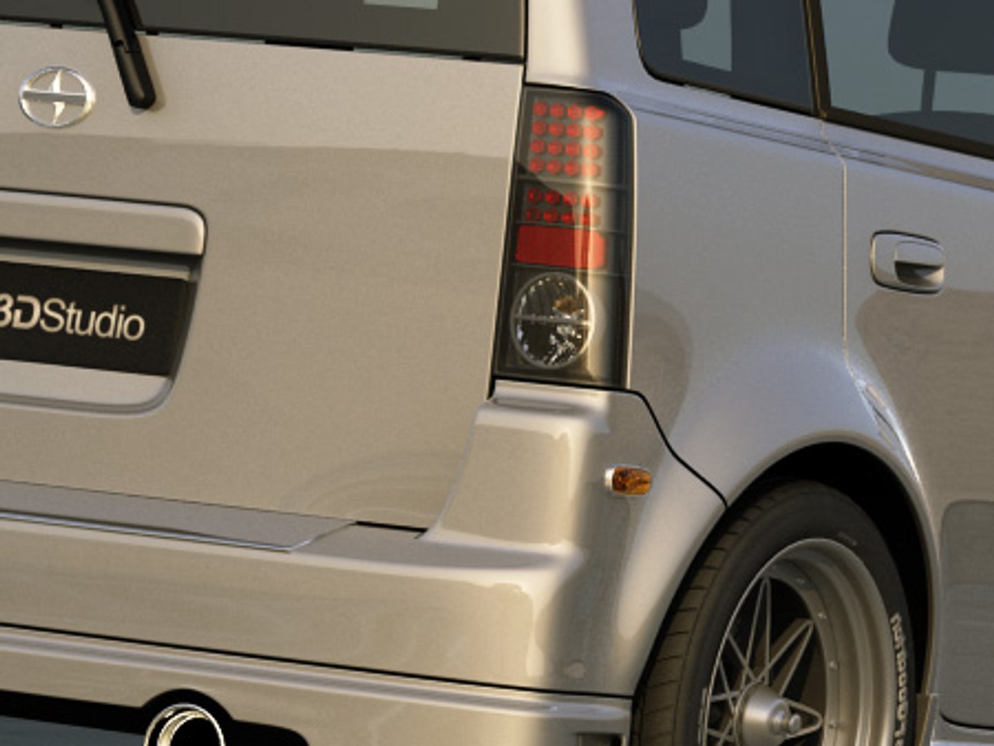 3d Model Scion Xb - Custom
