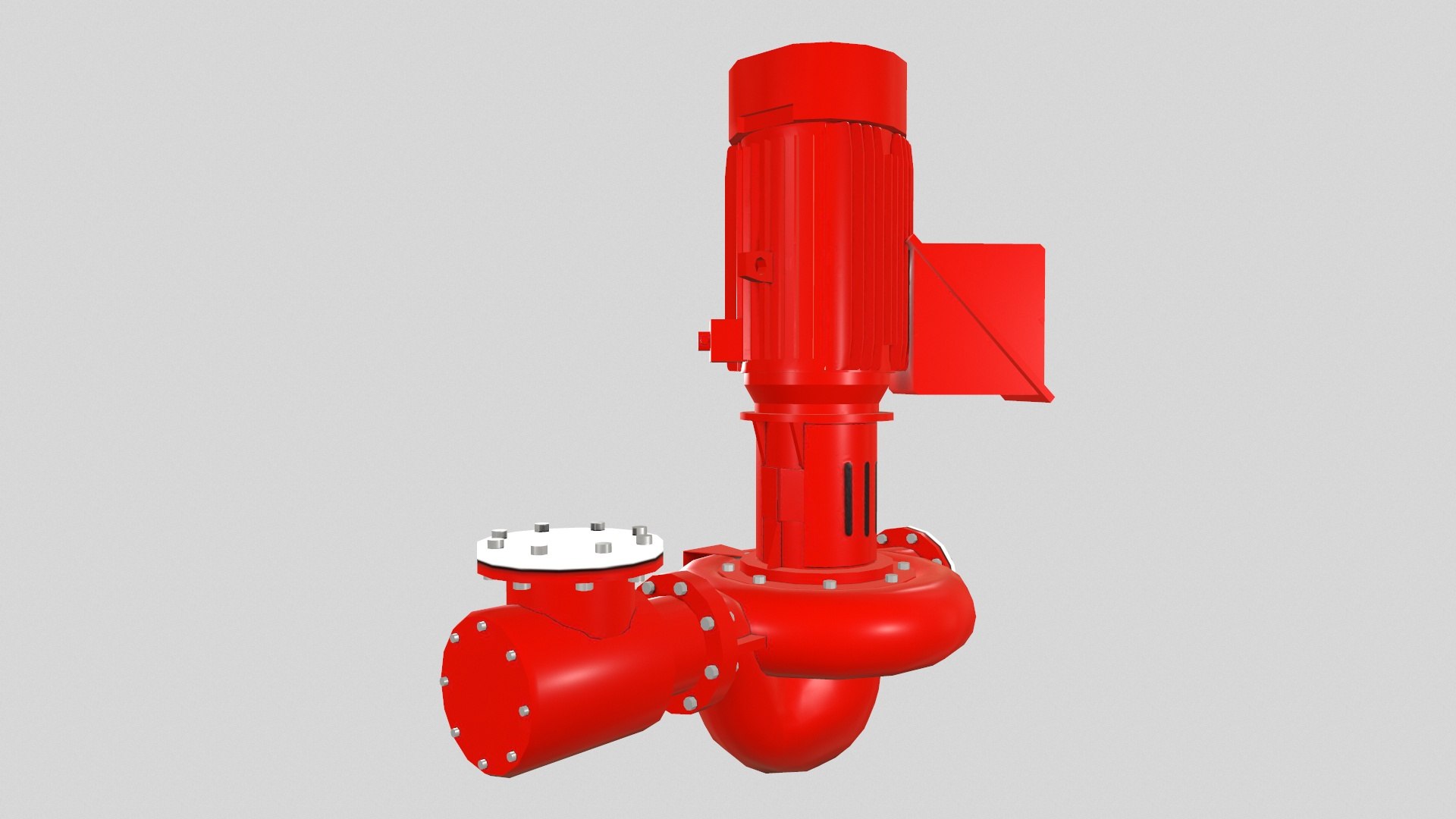 Vertical Pump 3D Model - TurboSquid 2359968