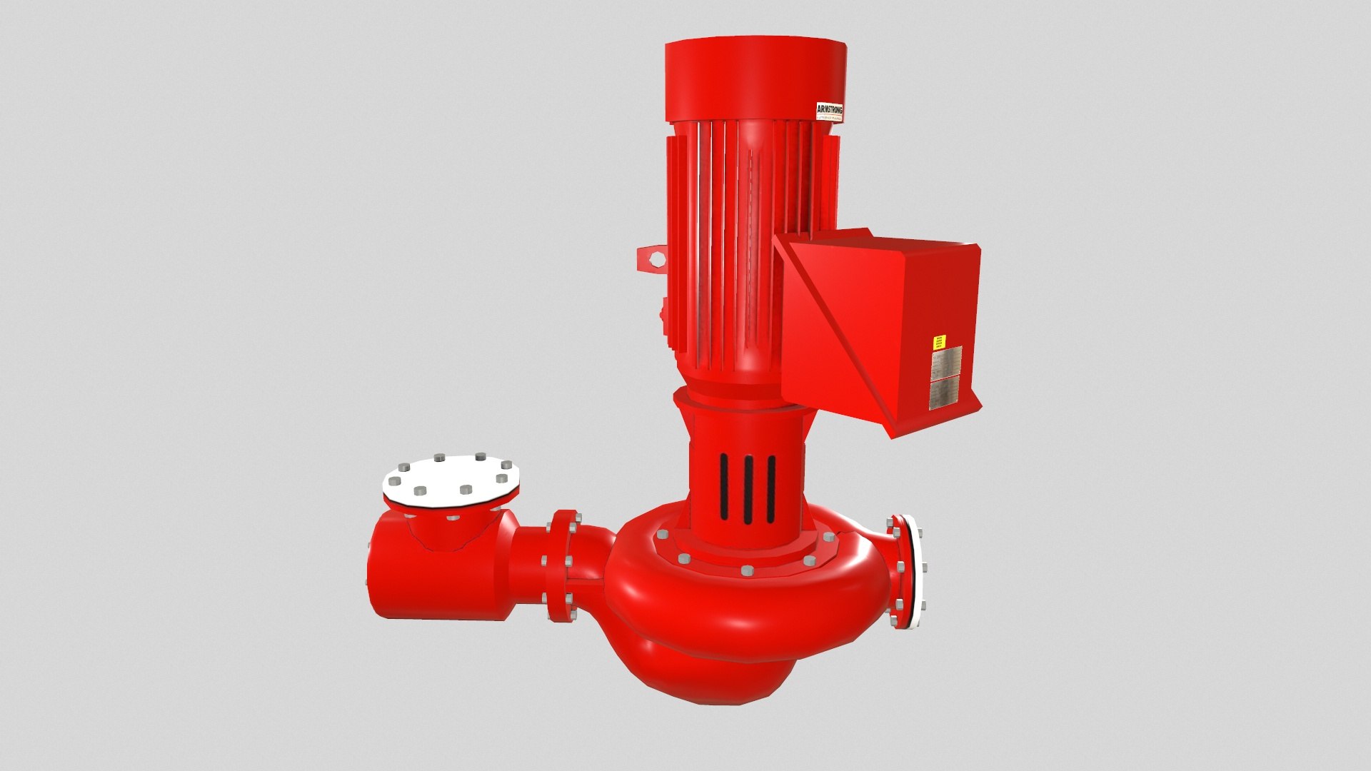 Vertical Pump 3D Model - TurboSquid 2359968