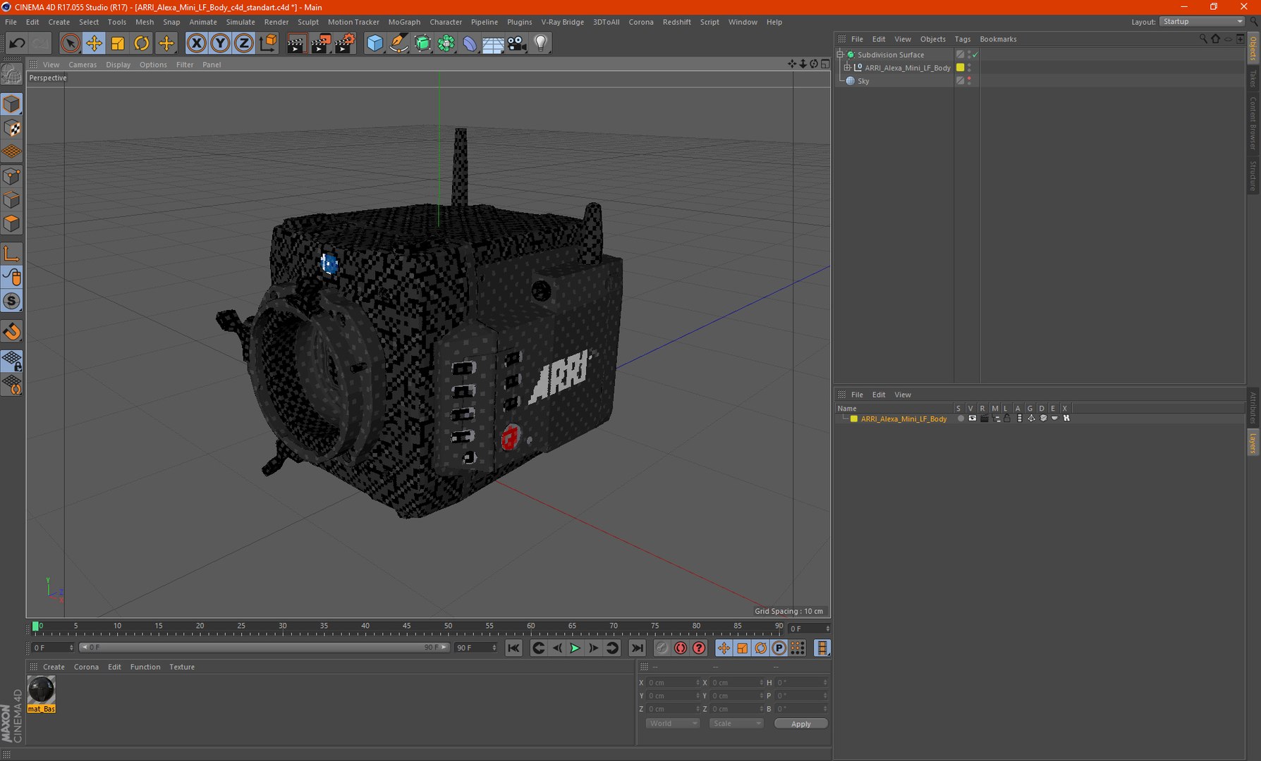 ARRI Alexa Mini LF Body 3D Model - TurboSquid 1896626