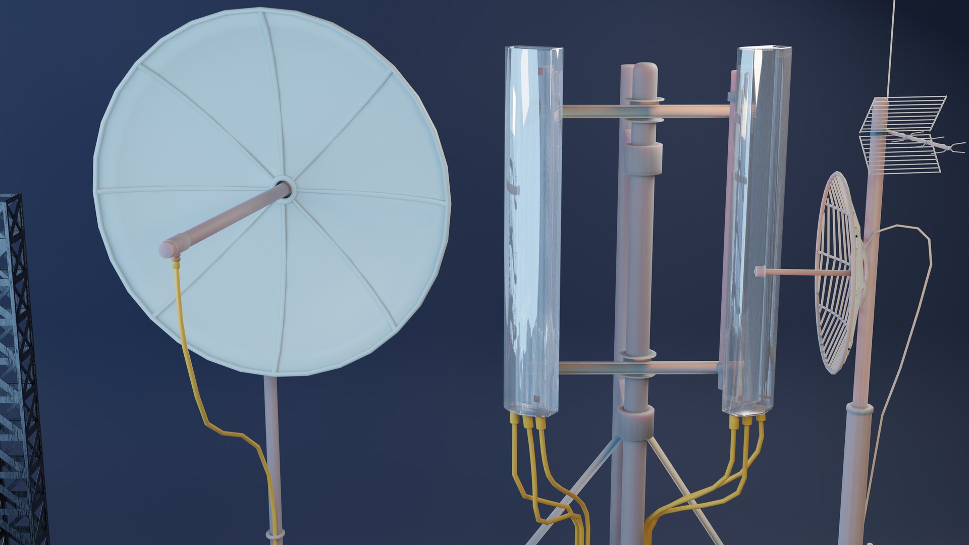 Rooftop Object Collection 3D Model - TurboSquid 2008038