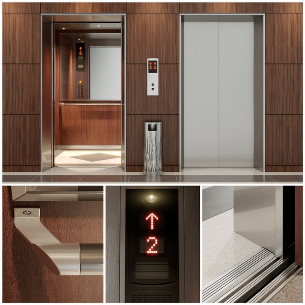 Elevator zone3D模型 - TurboSquid 1928823