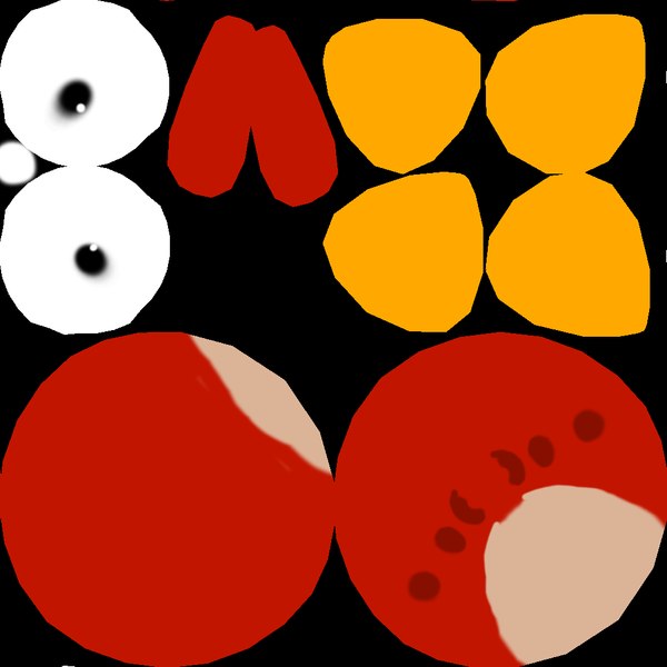 modelo 3d Pájaro rojo de Angry Birds gratis - TurboSquid 2263180