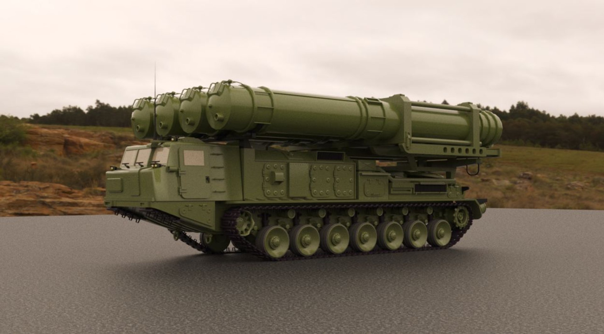 3D Rocket C-300 - TurboSquid 1471474