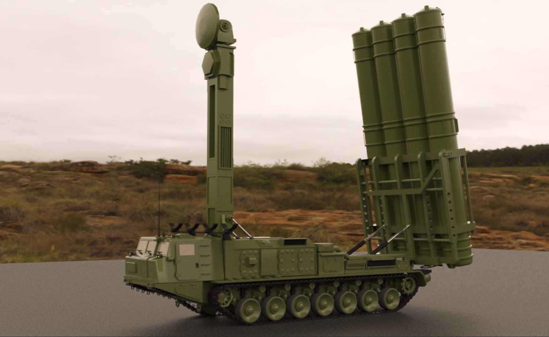 3D Rocket C-300 - TurboSquid 1471474