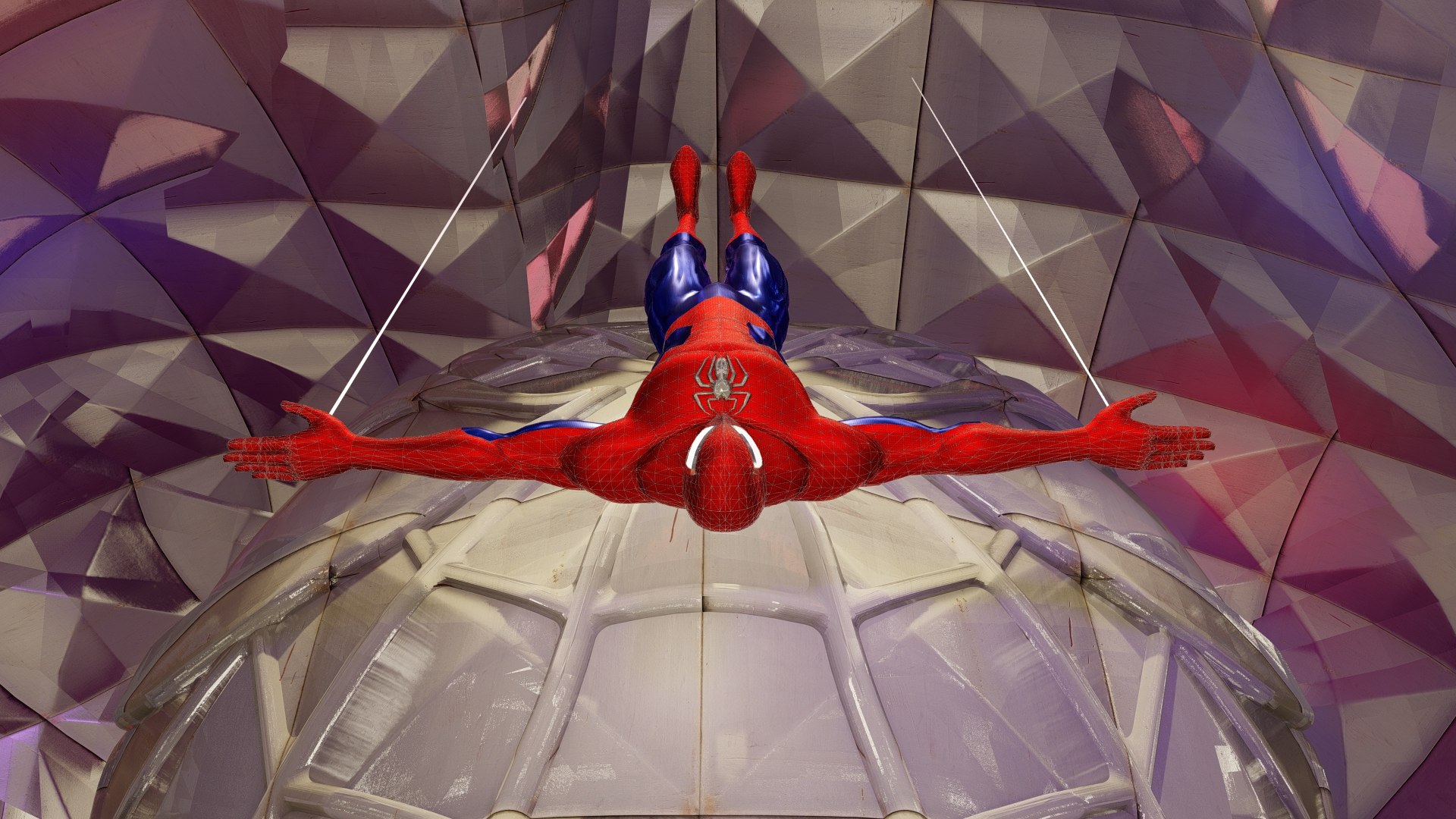SPIDER MAN CAVE 3D Model - TurboSquid 1933715