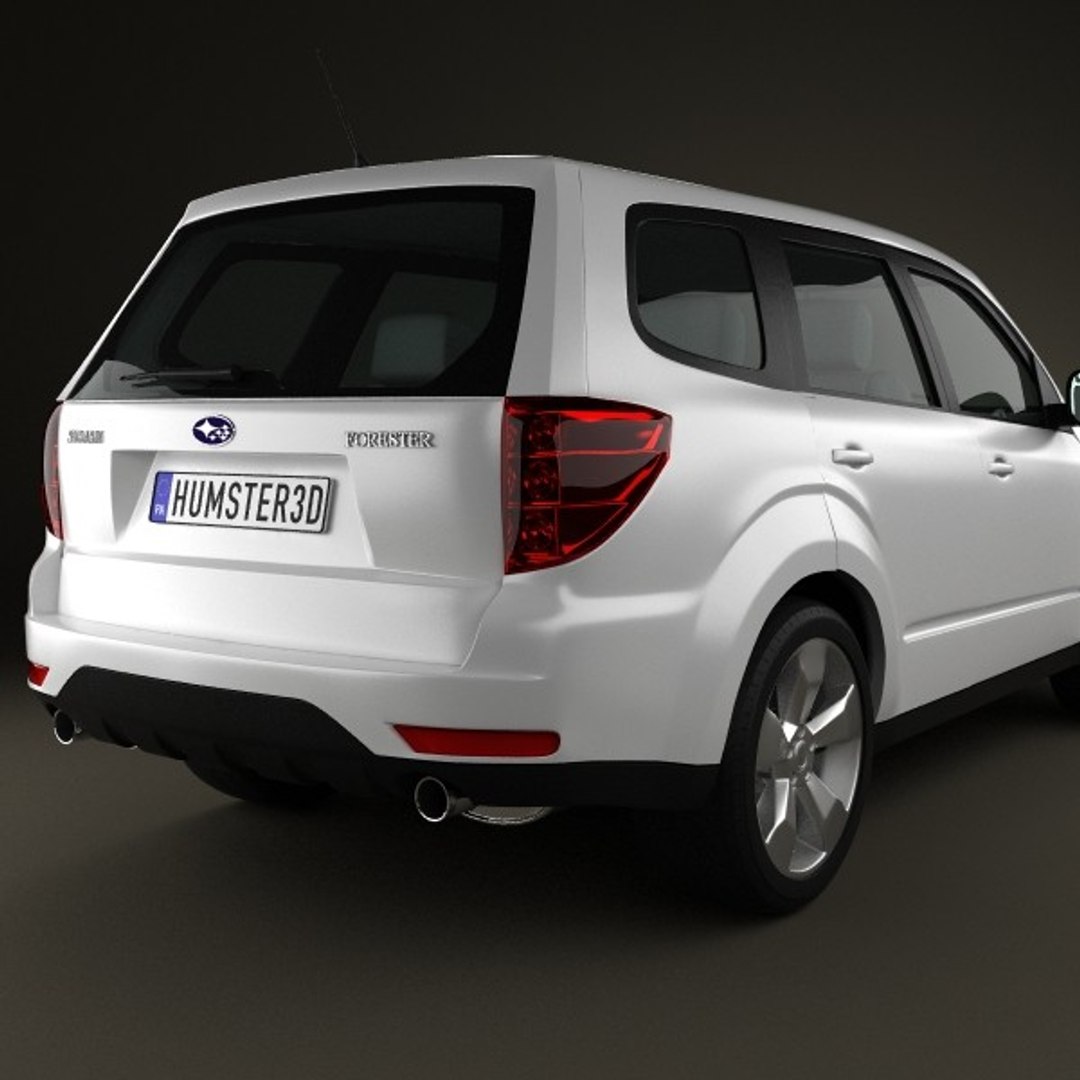 3d model subaru forester