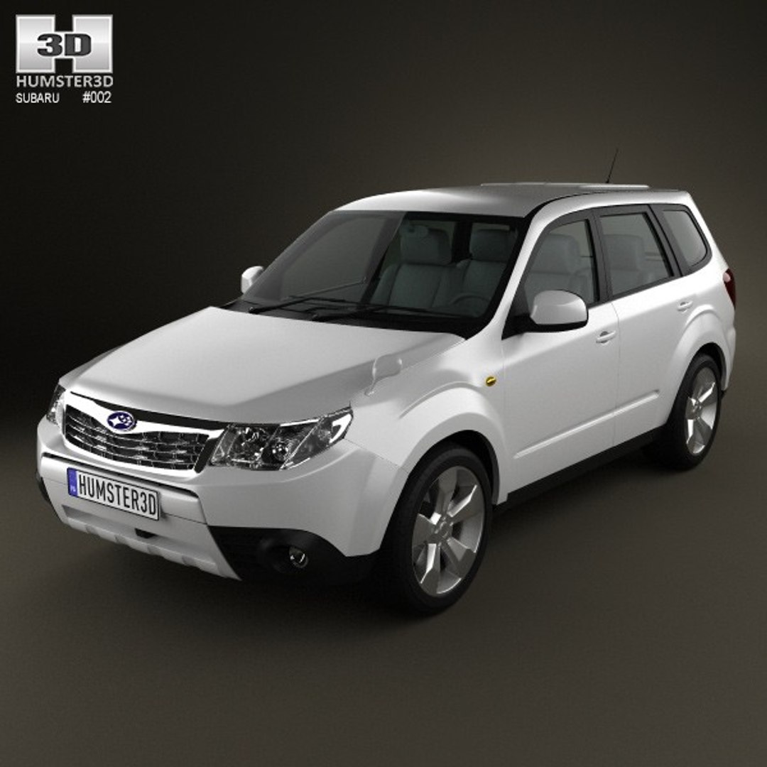 3d model subaru forester