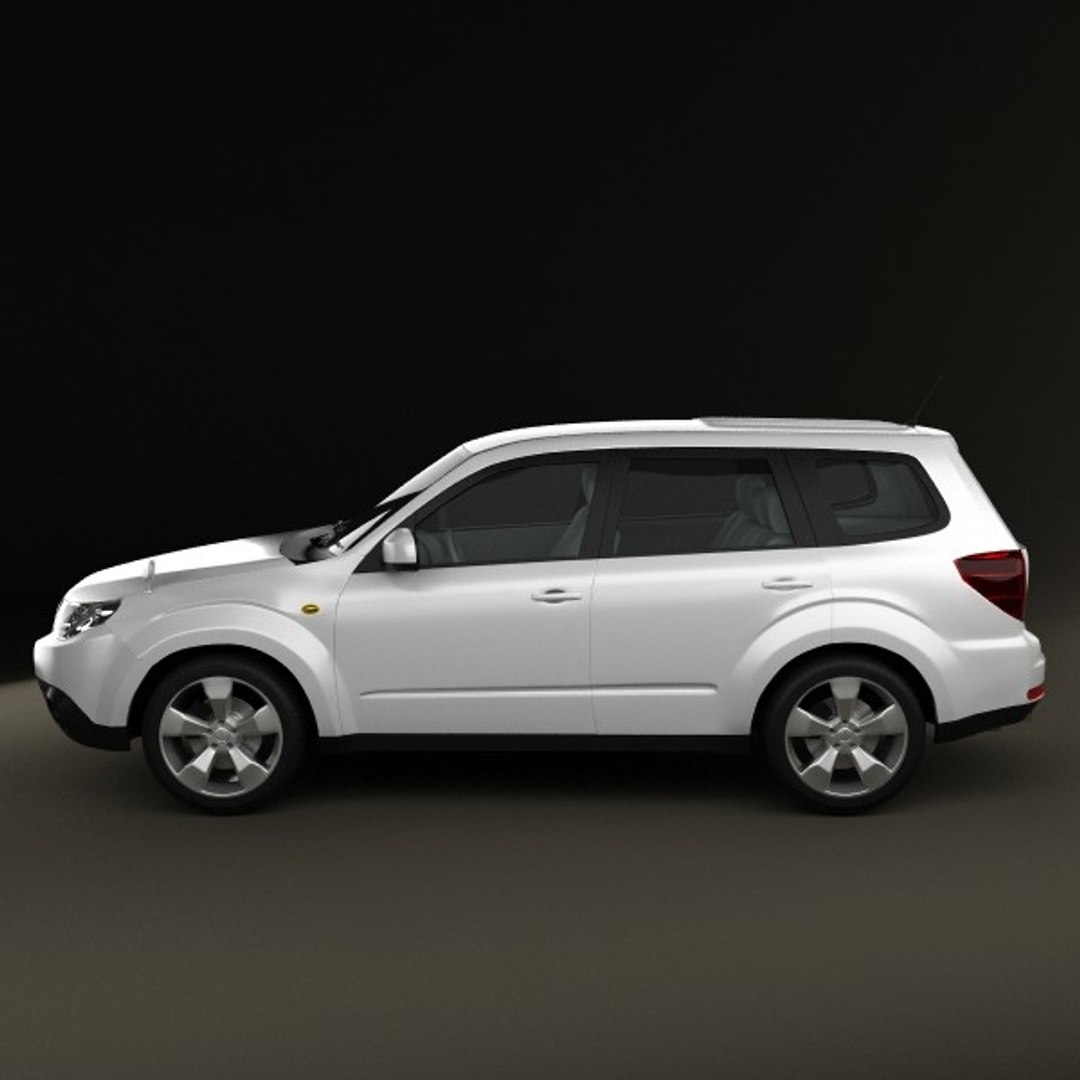 3d model subaru forester