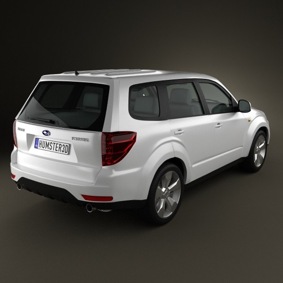 3d model subaru forester