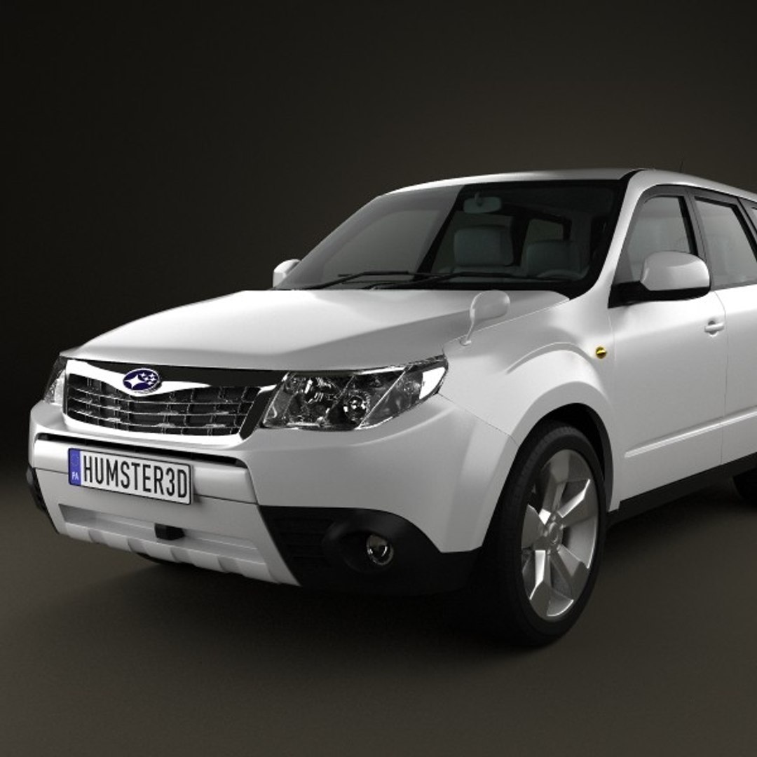 3d model subaru forester