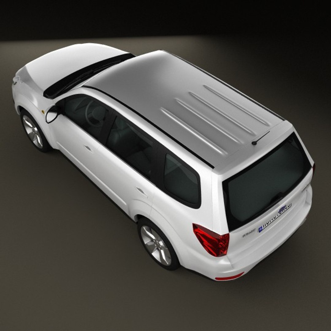 3d model subaru forester