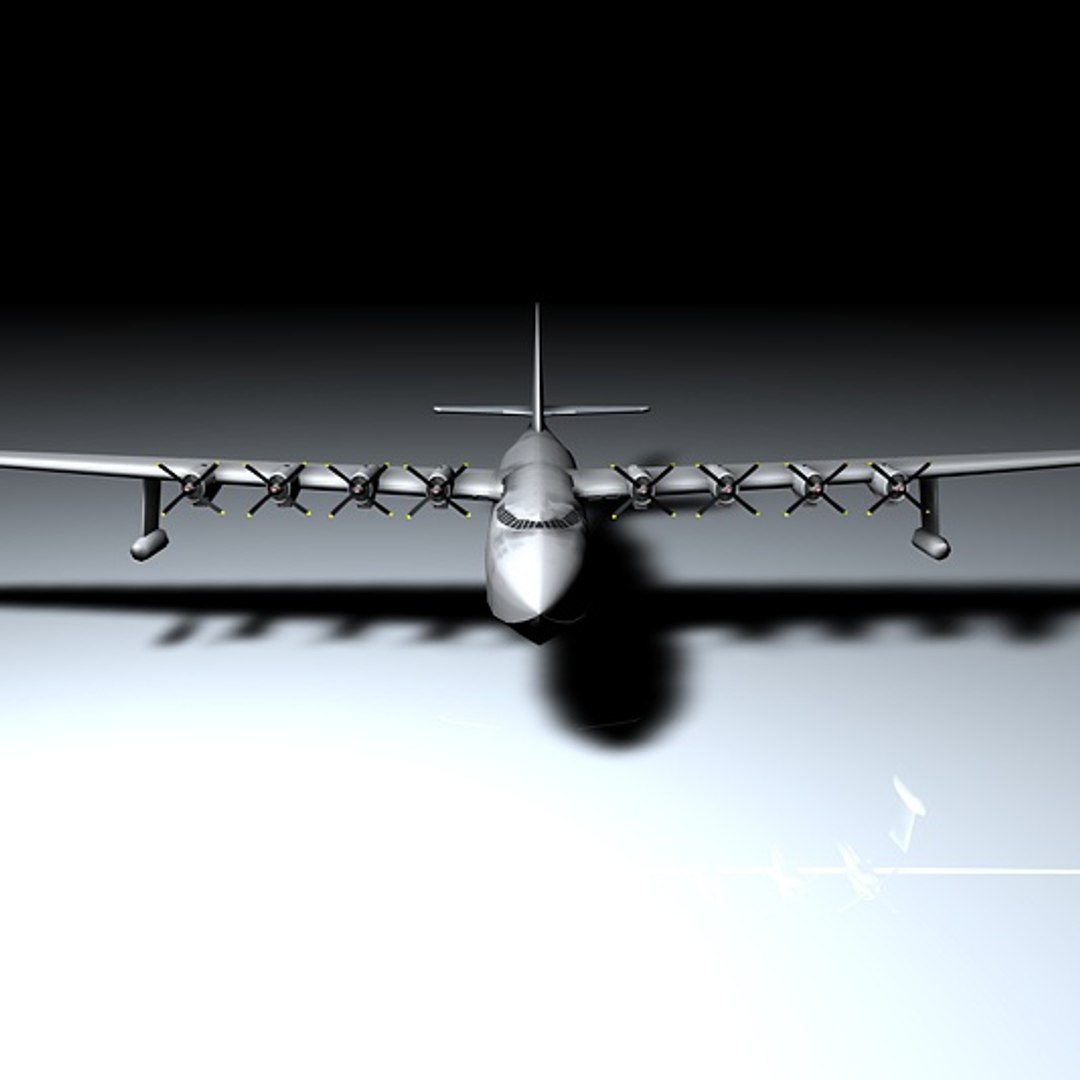 Spruce Goose 3d Model