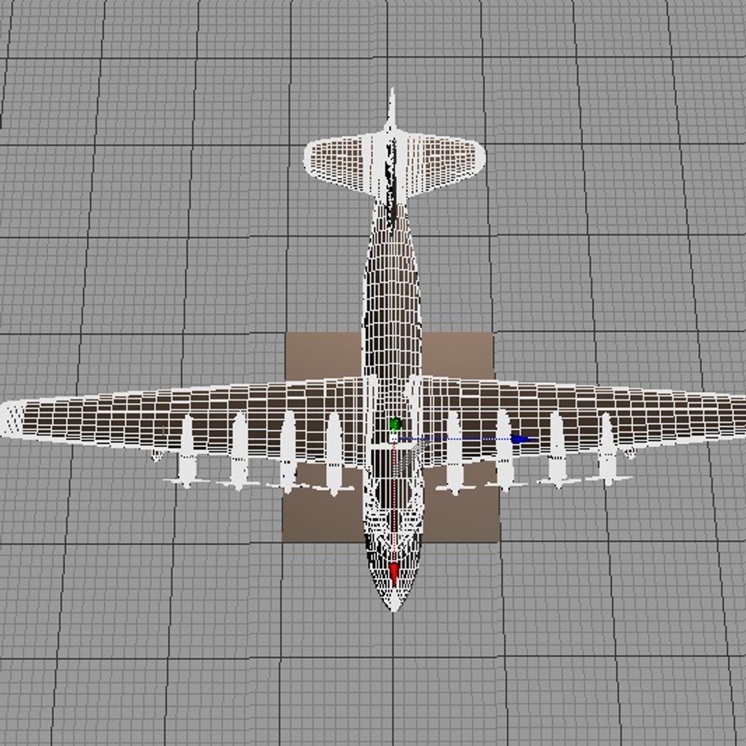 Spruce Goose 3d Model