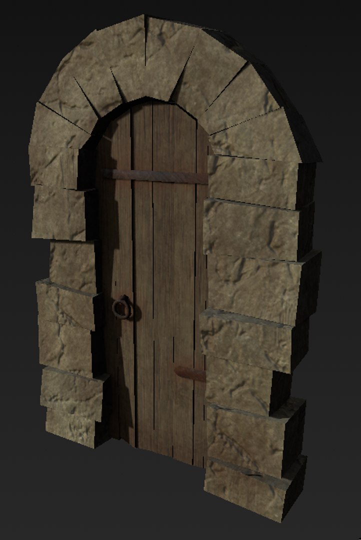 Medieval Door 3D Model - TurboSquid 1164474