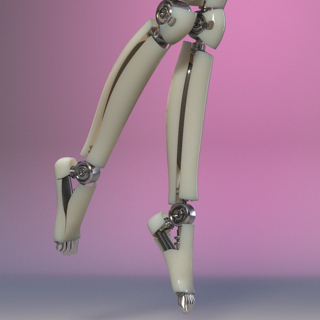 3D Rigged Female Android Fully - TurboSquid 1561825
