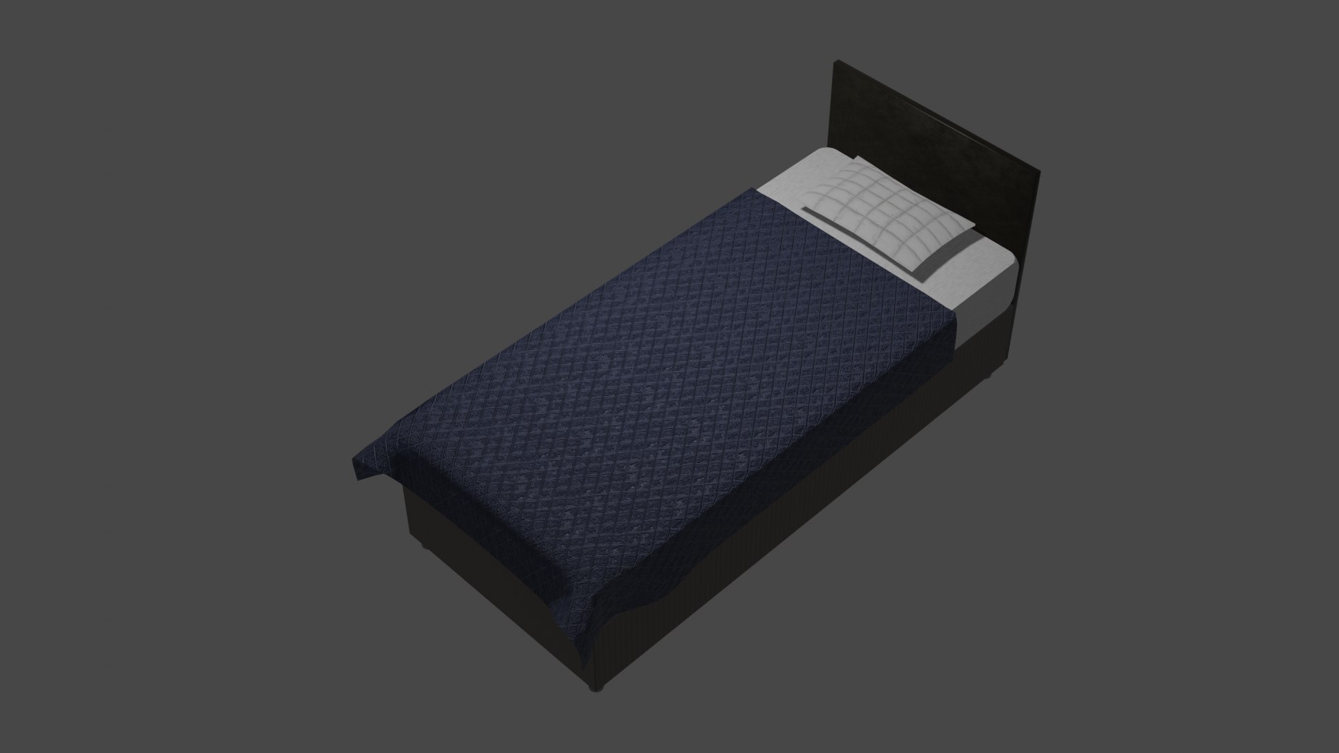 Free 3D Bed - TurboSquid 1696449
