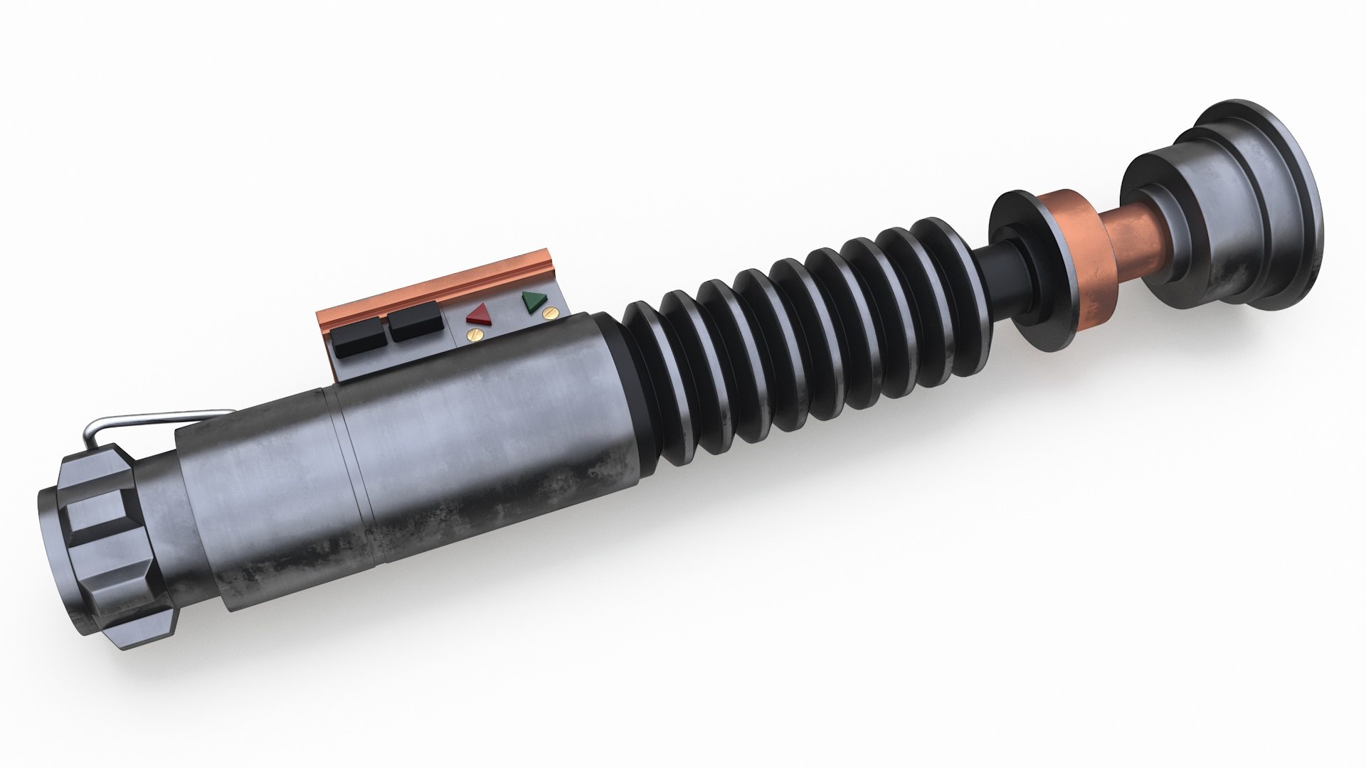 Luke Skywalker Lightsaber Off Model - TurboSquid 2317624