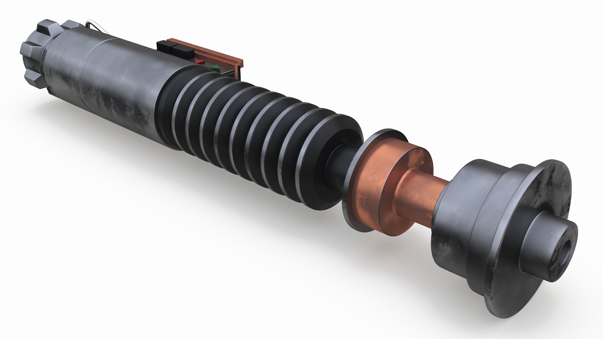 Luke Skywalker Lightsaber Off Model - TurboSquid 2317624