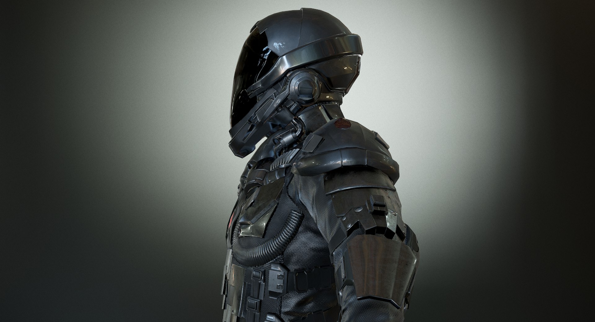 3D sci-fi soldier rigged model - TurboSquid 1405657