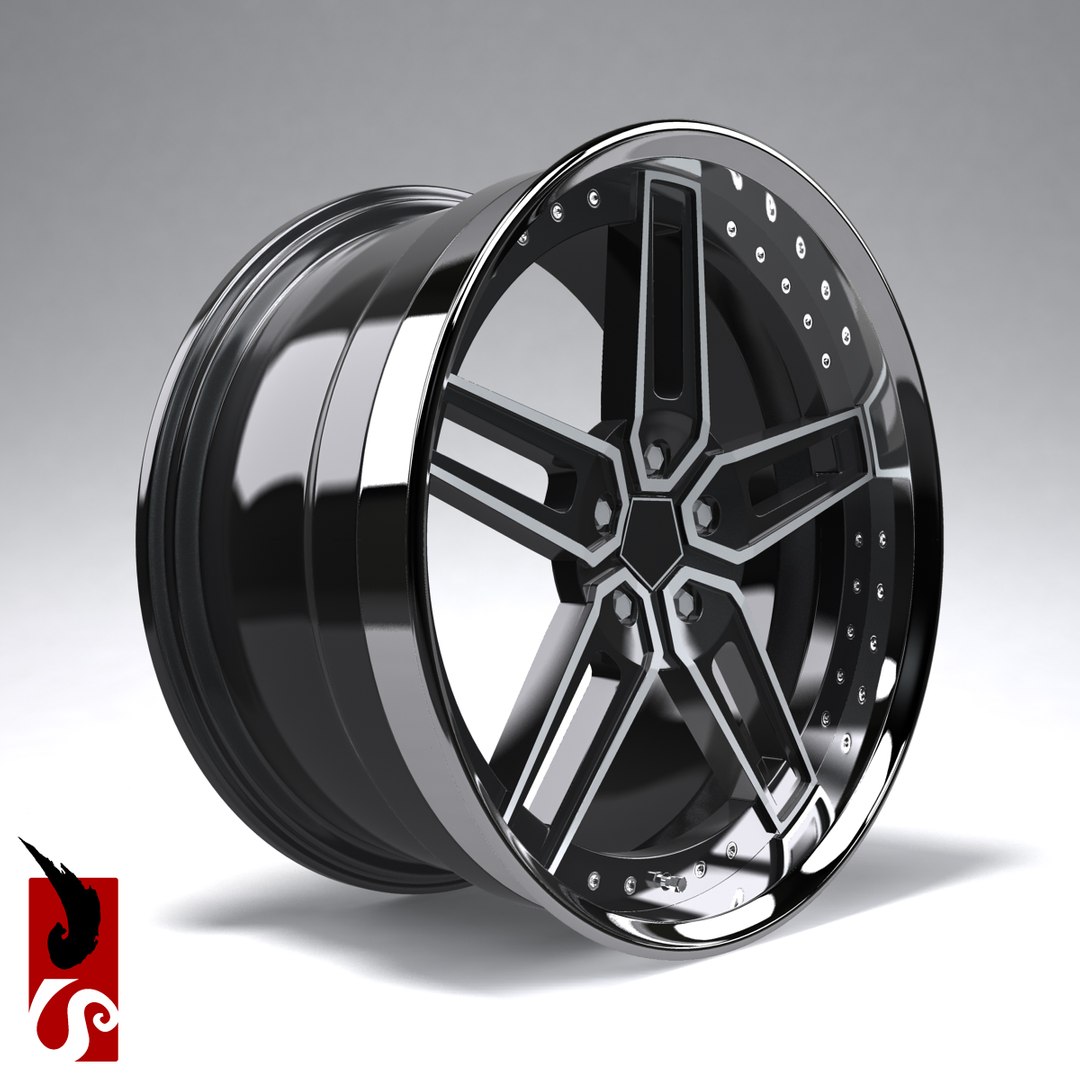 Prototype Racing Wheel 3d Model