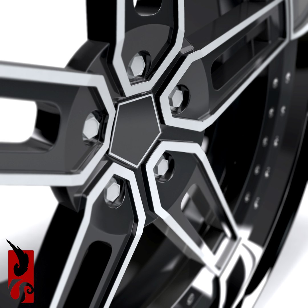 Prototype Racing Wheel 3d Model