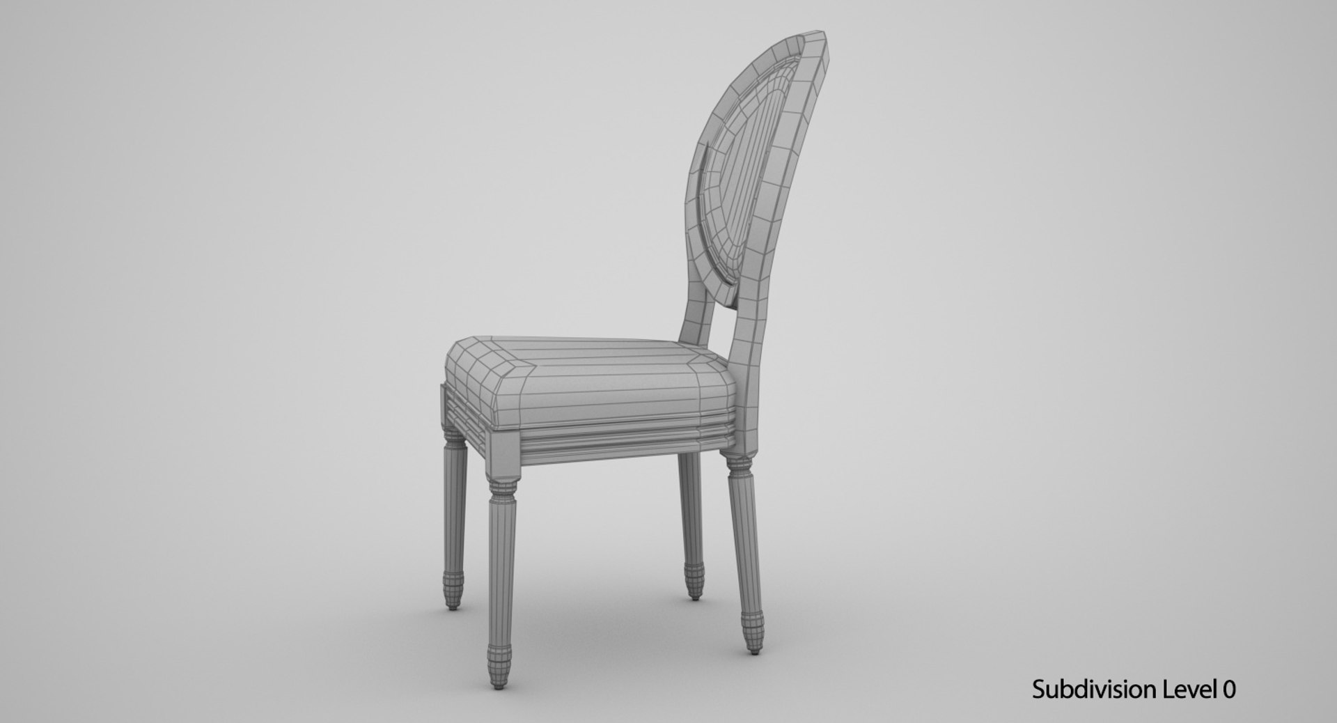 Dining Chair 3D Model - TurboSquid 1412157