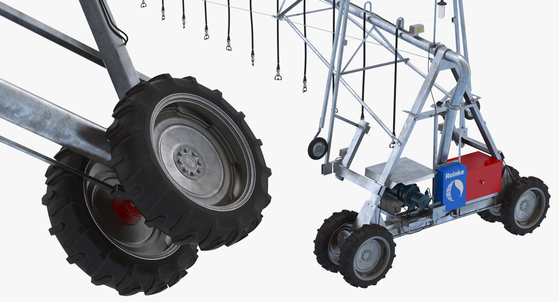 Wheel Lateral Irrigation Model - TurboSquid 1241325