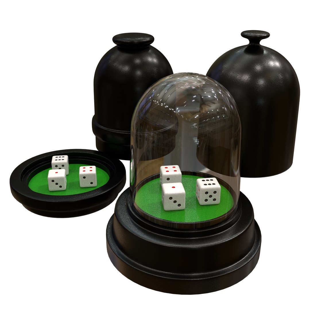 Dice Cup 3D Model - TurboSquid 1313890