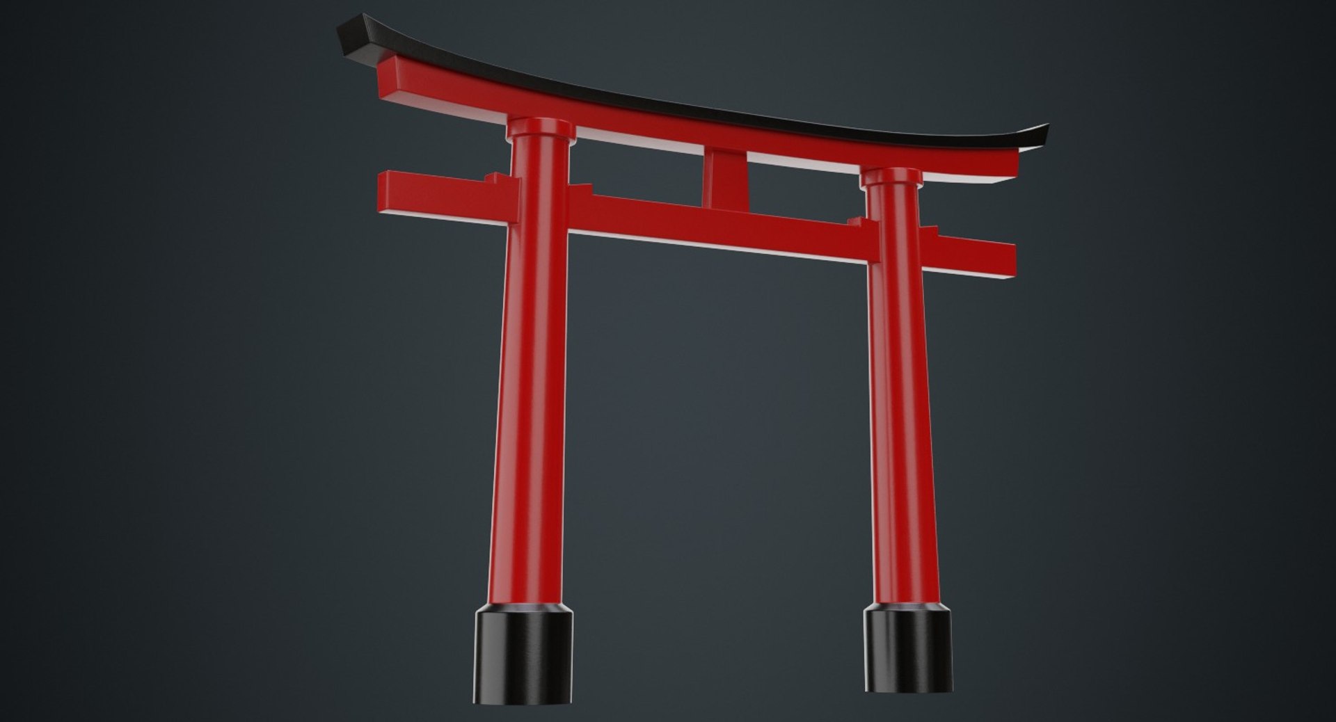 3D model torii gate 1a - TurboSquid 1335240