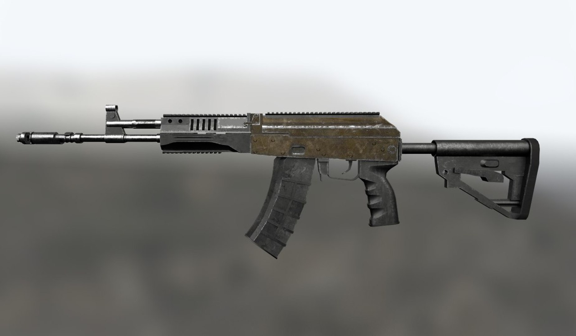 Ak 12 3D - TurboSquid 1226132