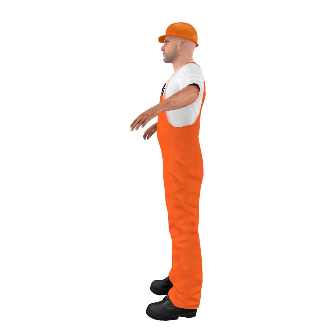 3D character worker person model - TurboSquid 1275420