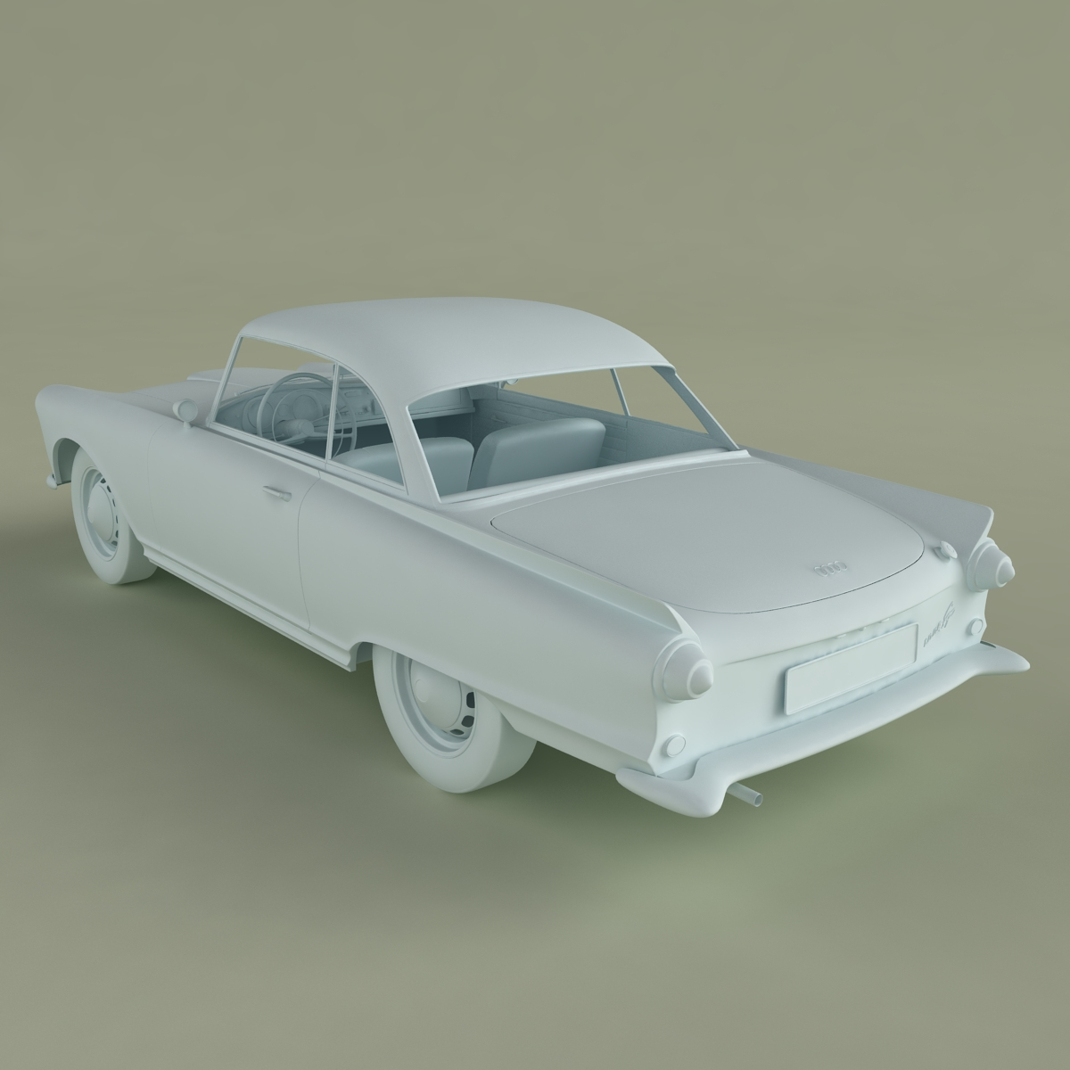 3d max 1960 auto union 1000