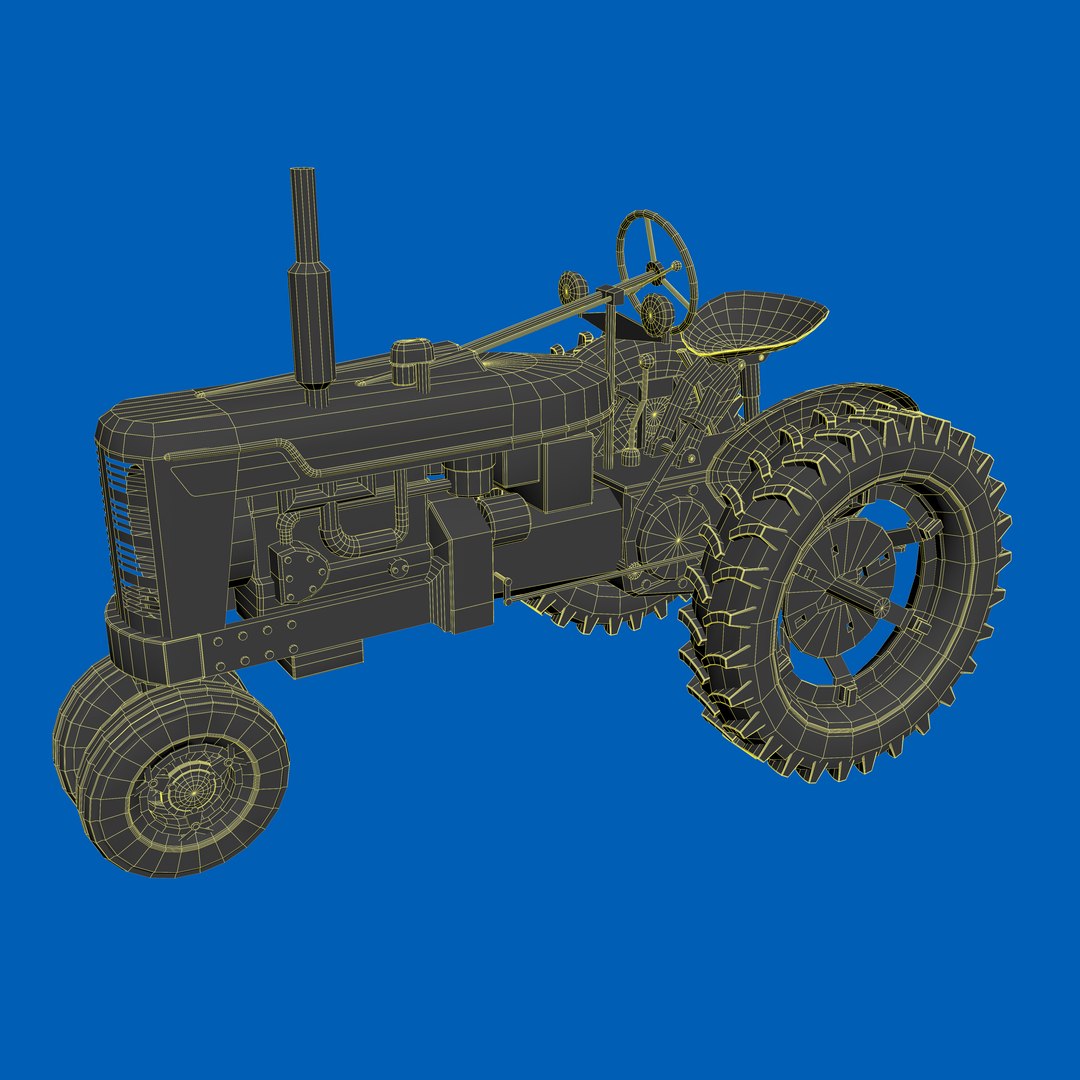 Tractor 3d Model