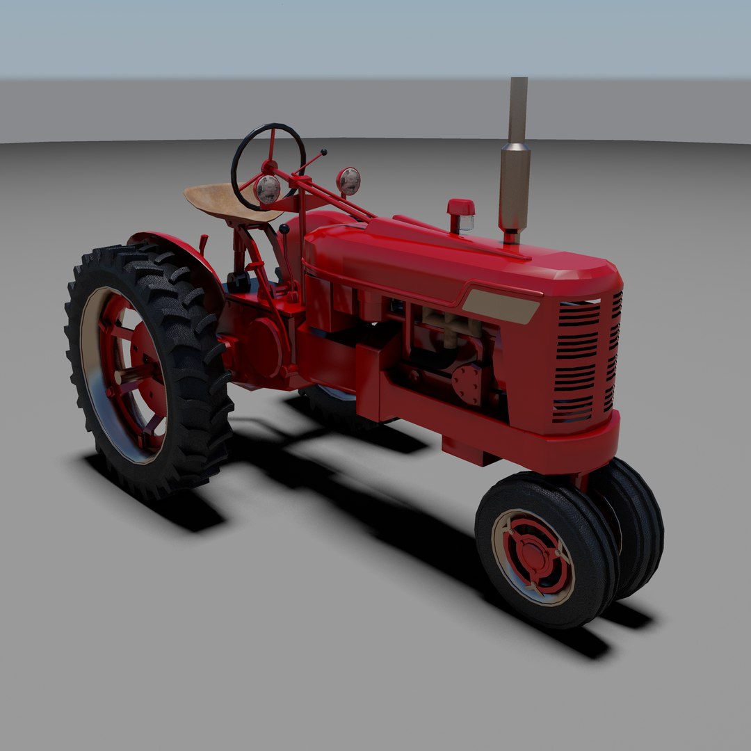 Tractor 3d Model