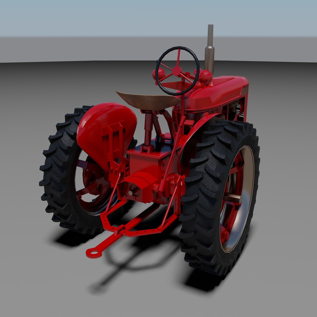 Tractor 3d Model