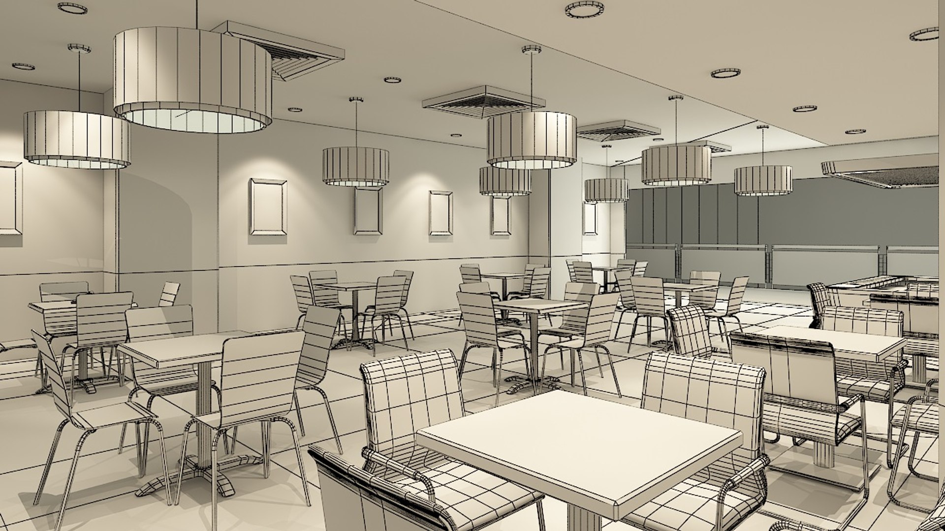 Cafe games 3D model - TurboSquid 1258119